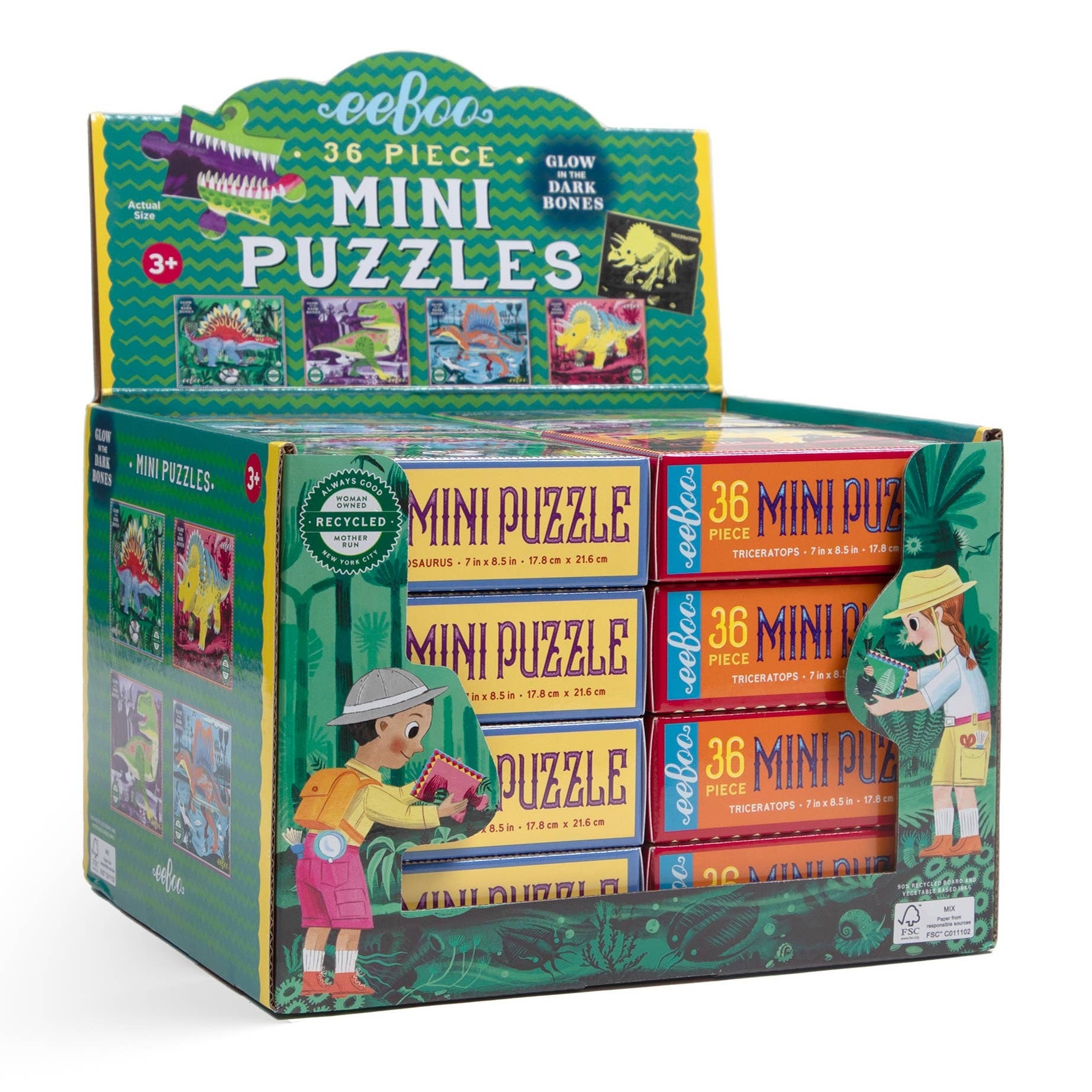 Wild Habitats Miniature Puzzle Assortment | The GreeneHouse